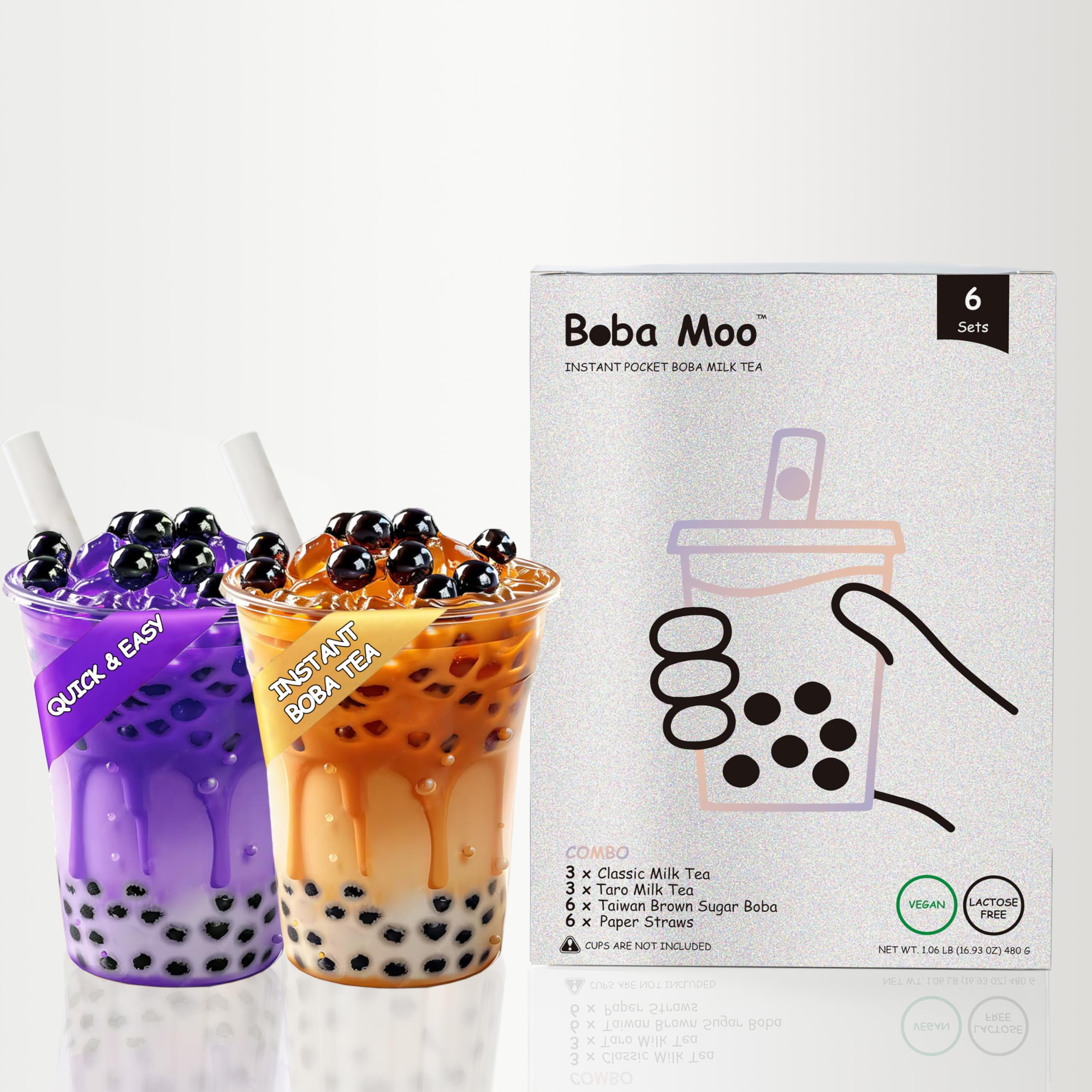 Premium Boba Tea Kit Combo (Classic & Taro) - Only 10,000 Kits Yearly ...
