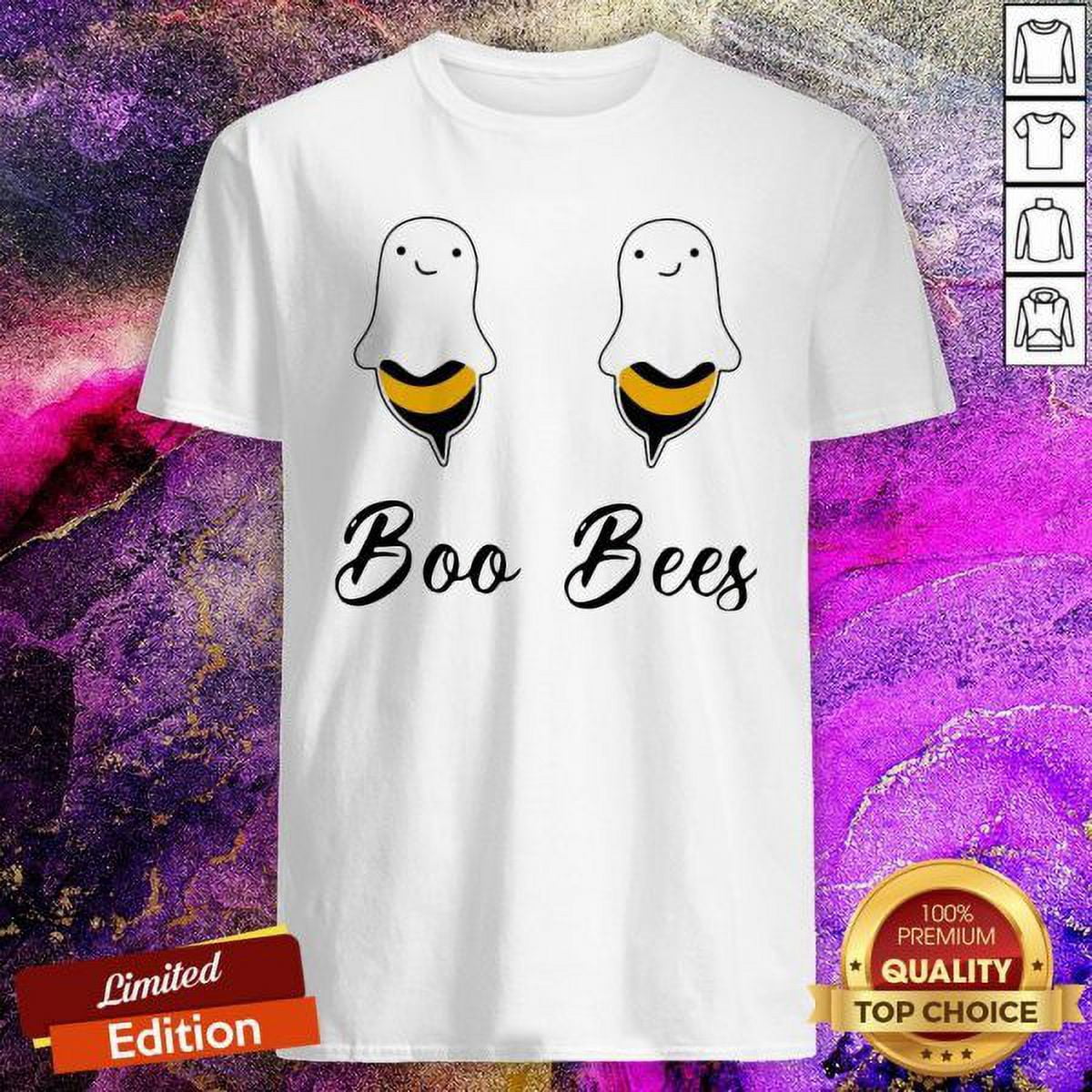 Premium Boo Bees Halloween Shirt - Walmart.com