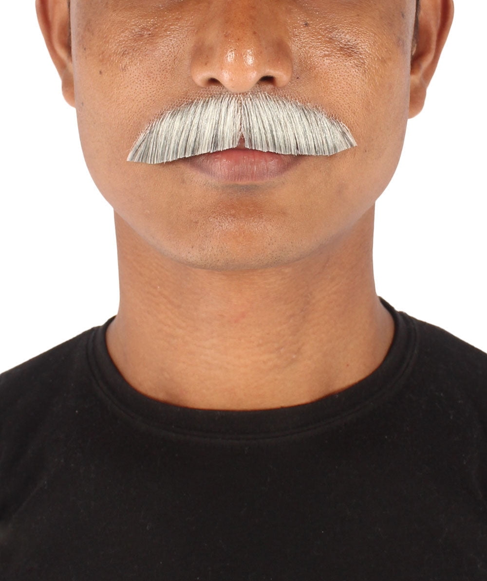 Premium Borat Human Facial Hair Mustache For Men | HPO - Walmart.com