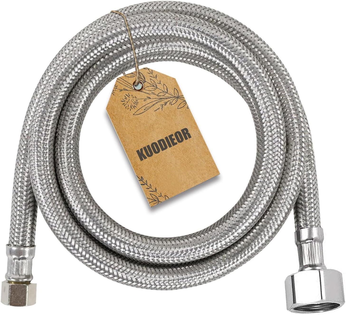 Premium Braided Stainless Steel Toilet Water Supply Connector Line ...