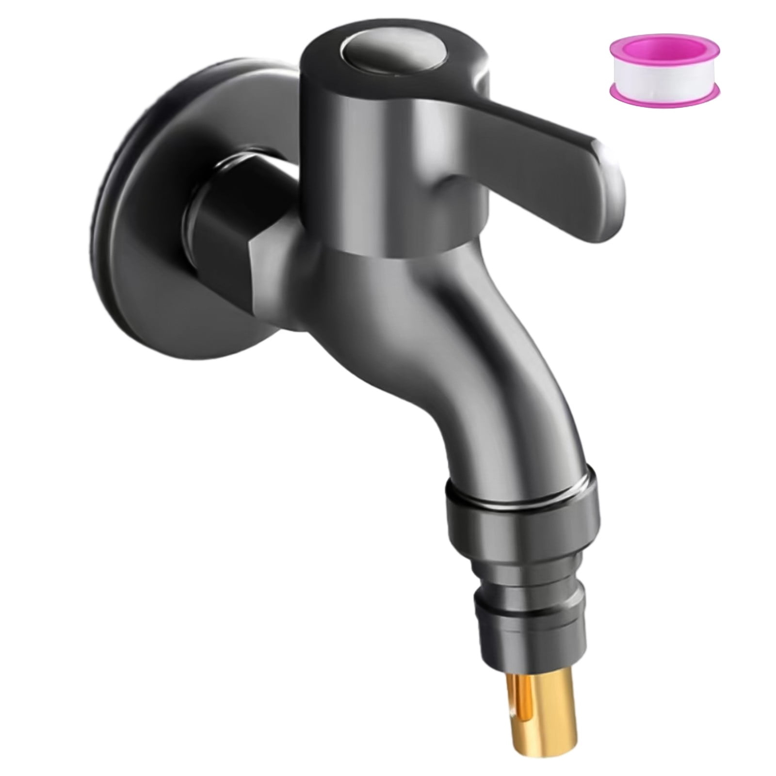Premium Brass Quick-Open Faucet for Washing Machine with Full Copper ...