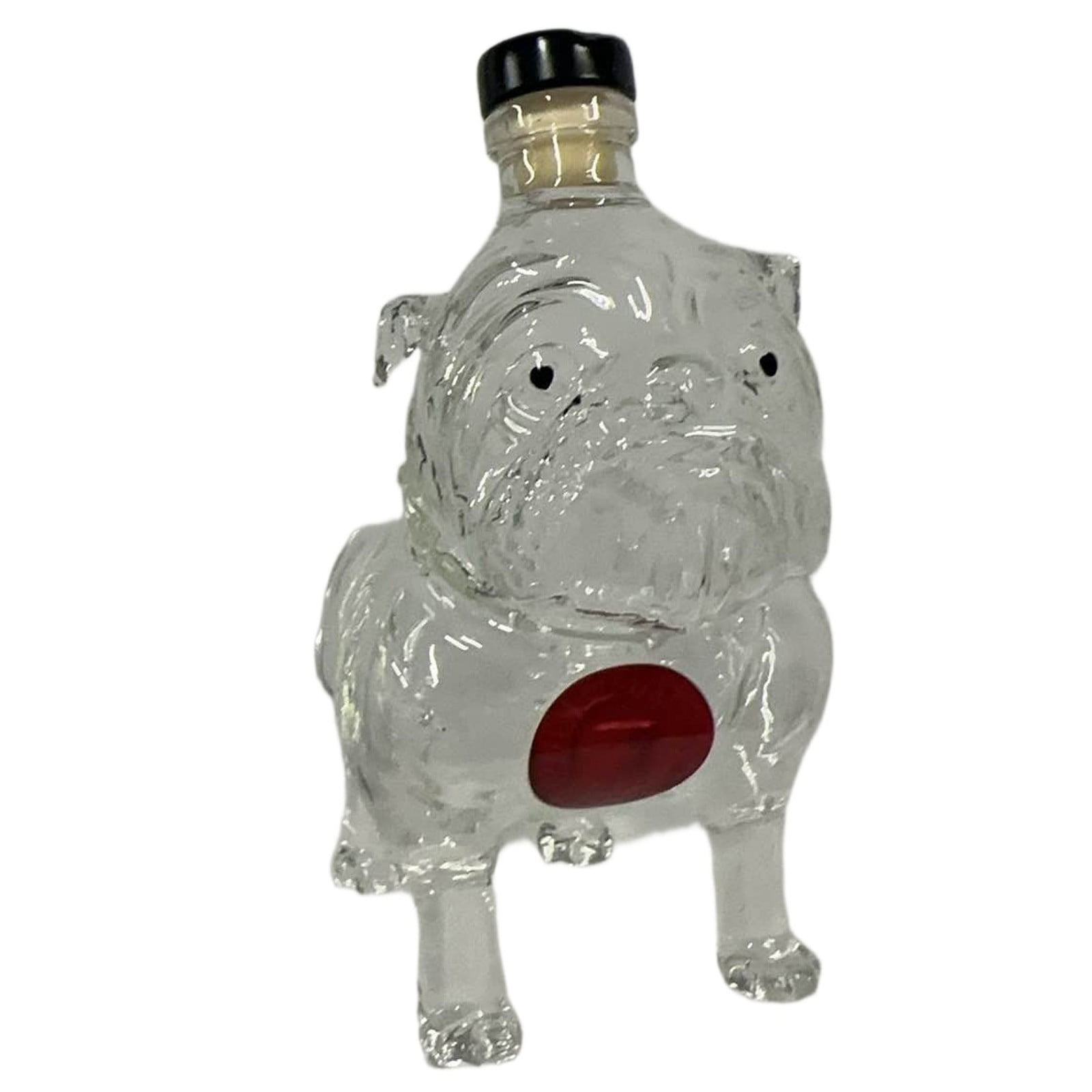 Premium Bulldog Shaped Whiskey Decanter Unique Glass Dog Design for ...