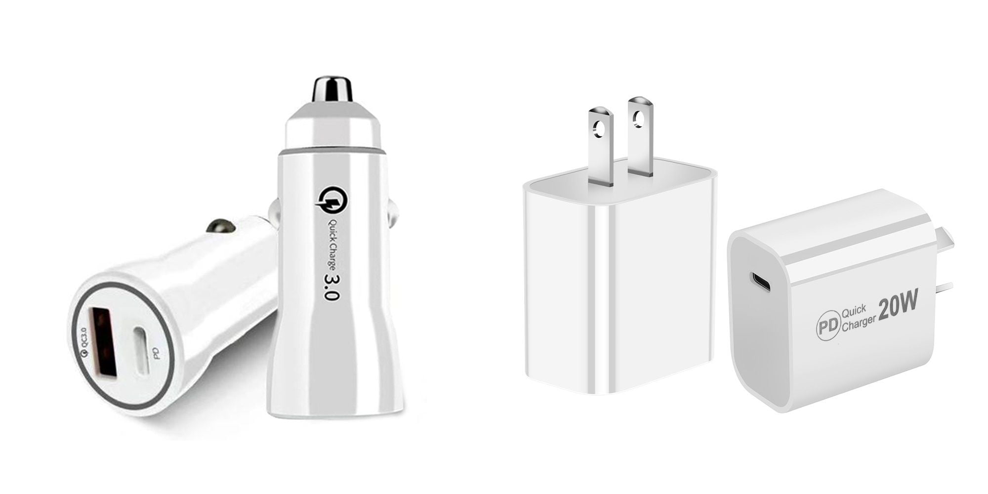 Premium Bundle Chargers for Motorola RAZR 2023 (18W Dual USB-C | USB-A ...