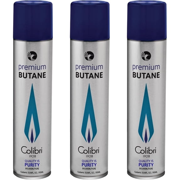 Premium Butane Fuel Refill for Lighters, Torch Replacement Canisters ...