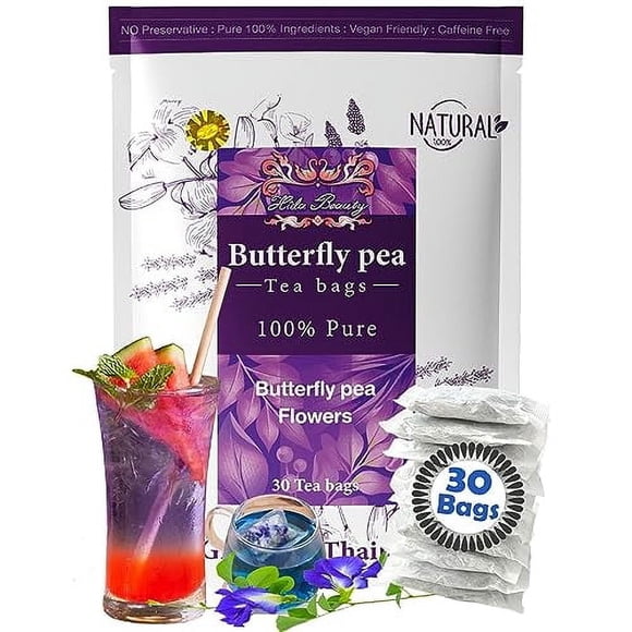 Shop Butterfly Pea Flower Products for Natural Herbal Teas and Powders