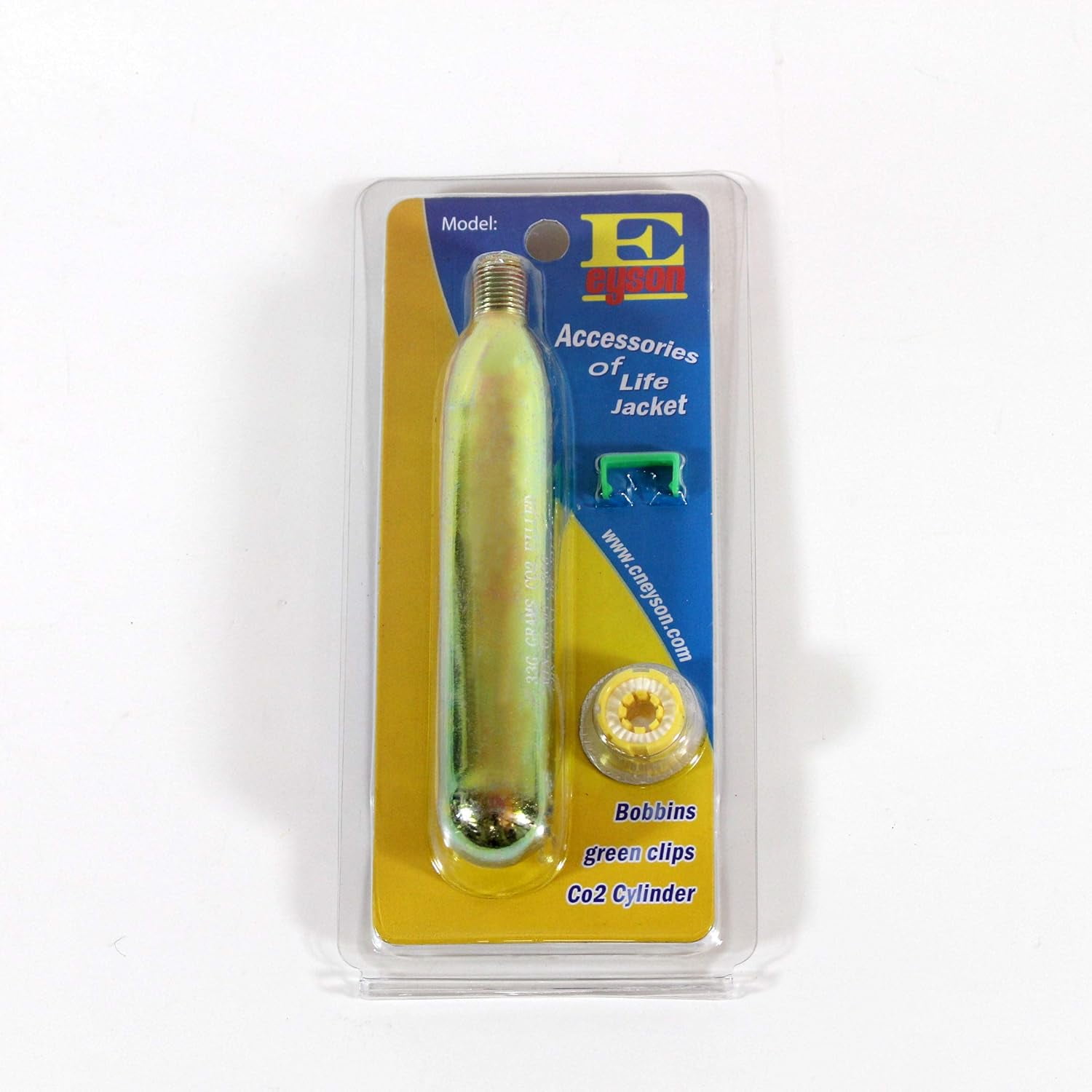Premium CO2 Cartridge for Life Jacket - Auto Version CO2 Rearming Kit ...