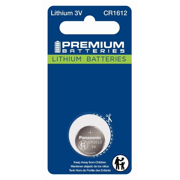 Premium CR1612 Battery Lithium 3V Coin Cell - Japanese Engineered High ...