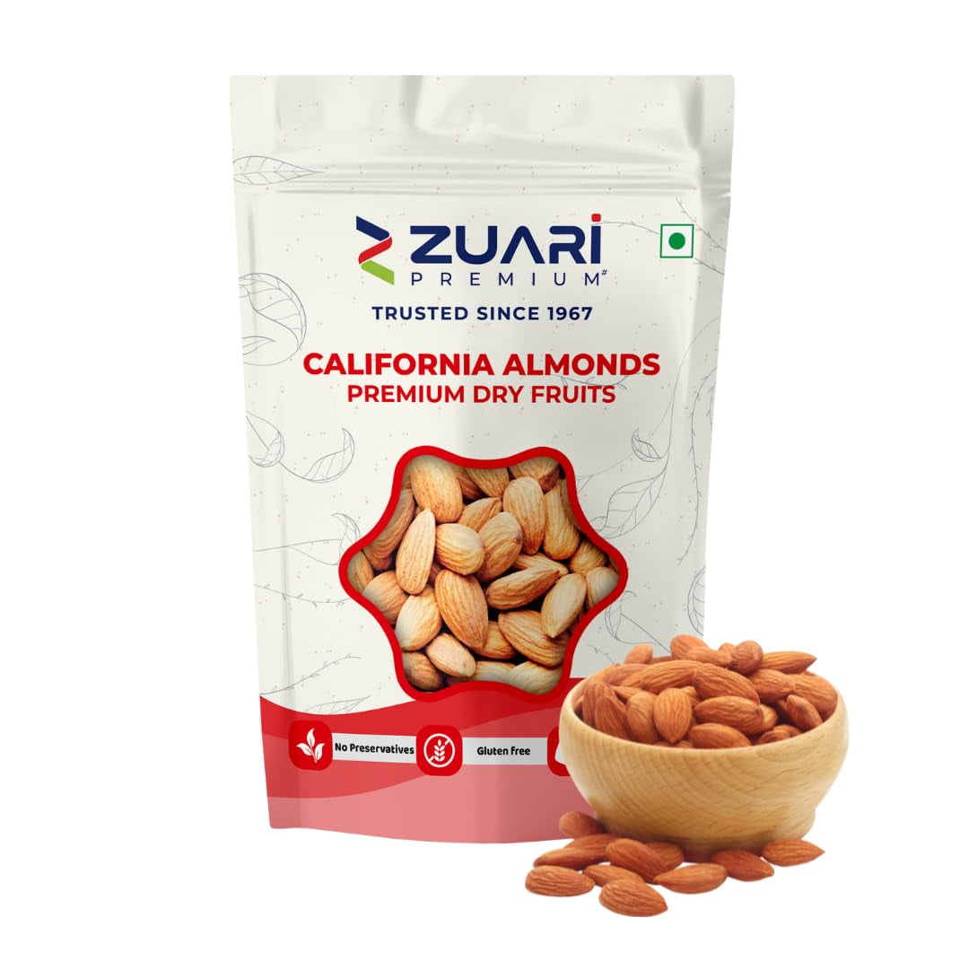Premium California Almonds By Zuari 500gm, | Delicious & Nutritious ...