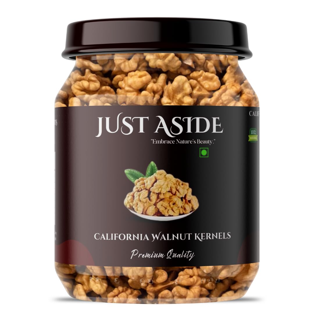 Premium California Walnut Kernels By Just Aside 500gm, | Rich Protein ...
