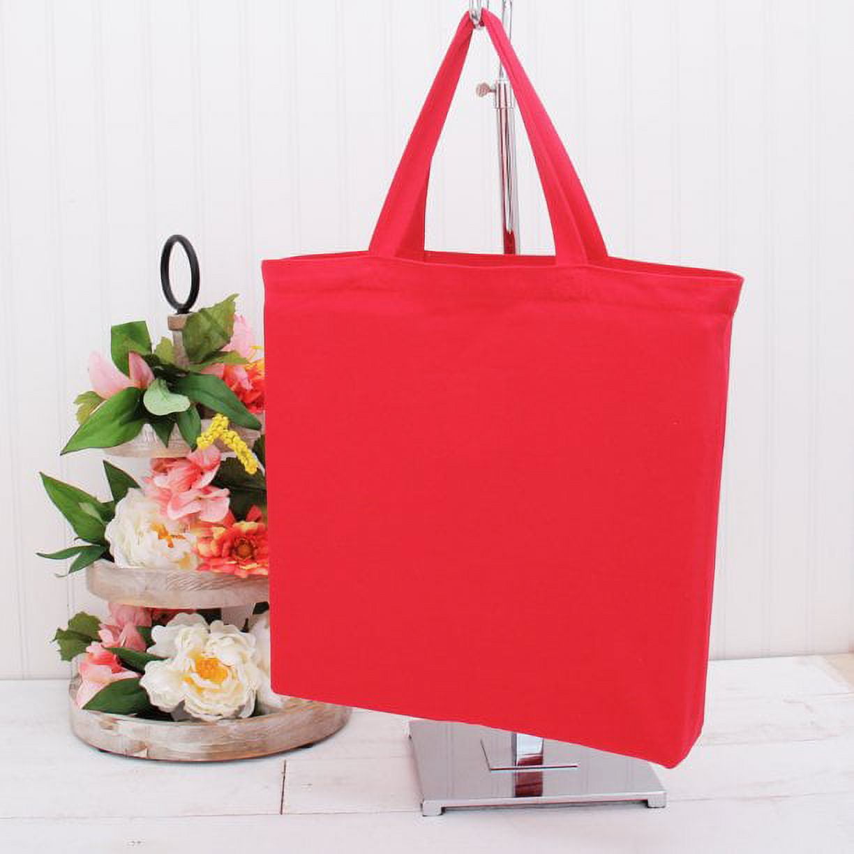 Premium Canvas Tote Bags | Pack of One | Heavy Duty 100% Cotton With ...