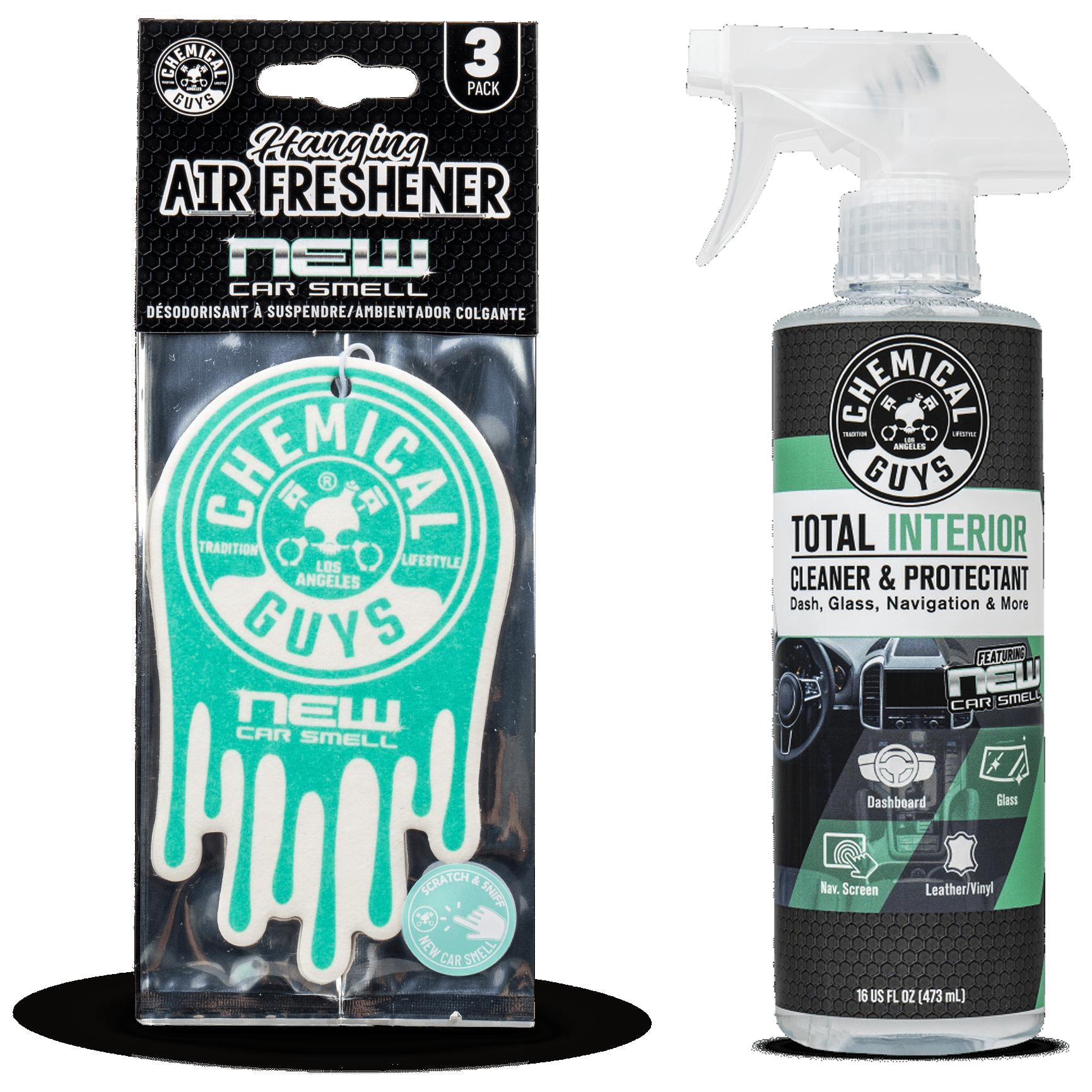 Premium Car Interior Clean & New Car Scent Bundle — Chemical Guys ...