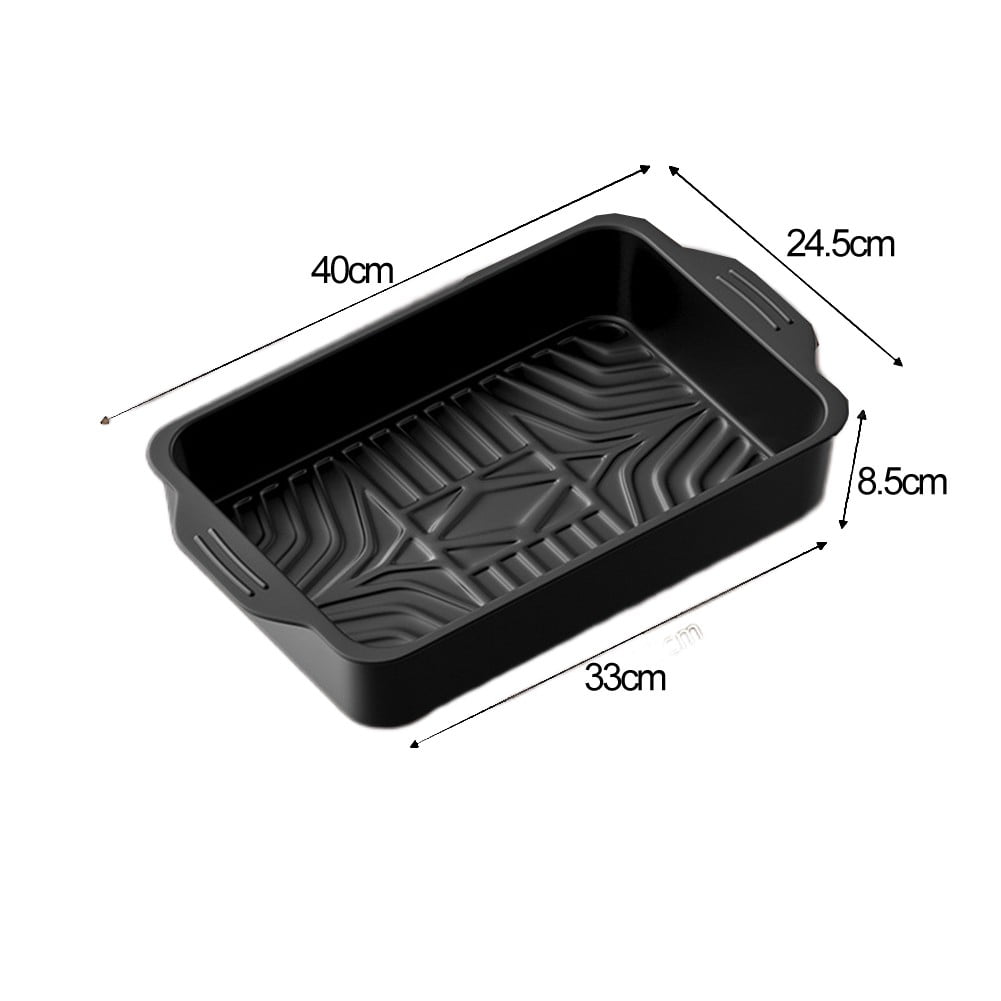 Premium Carbon Steel Grilled Fish Platter: Non-Stick, Easy Clean ...