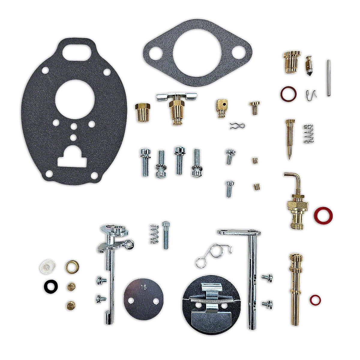 Premium Carburetor Repair Kit (For Marvel Schebler carburetors) Fits ...