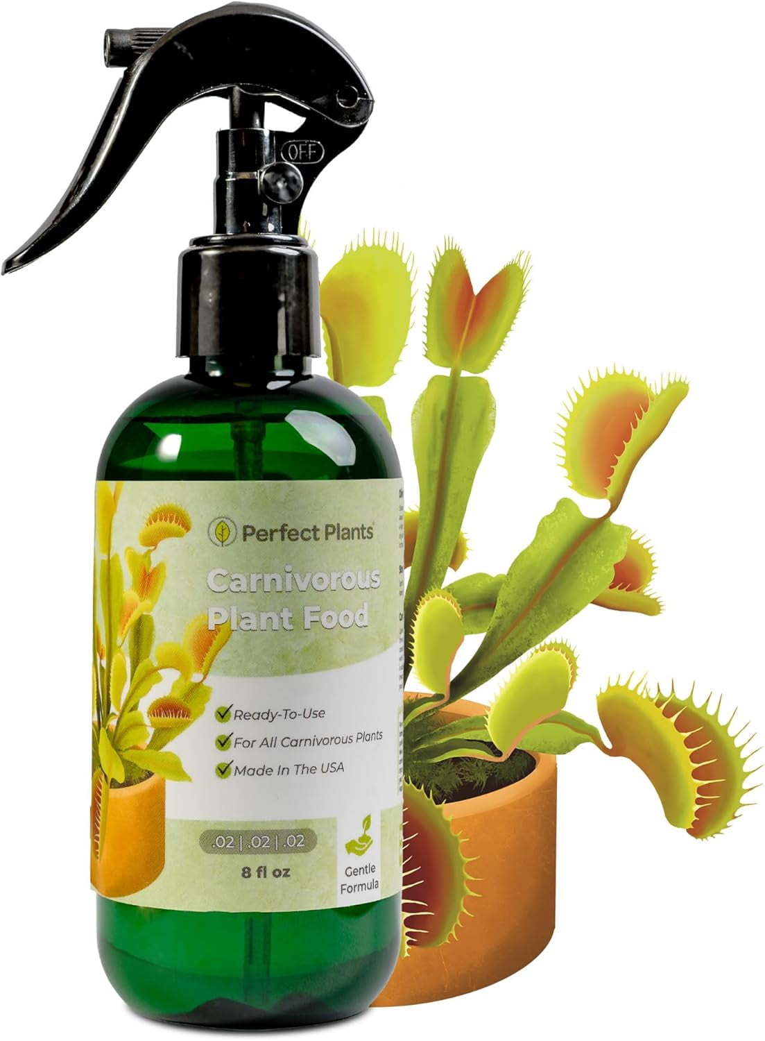 Premium Carnivorous Plant Food Spray - Plant Food Foliage Mist for ...