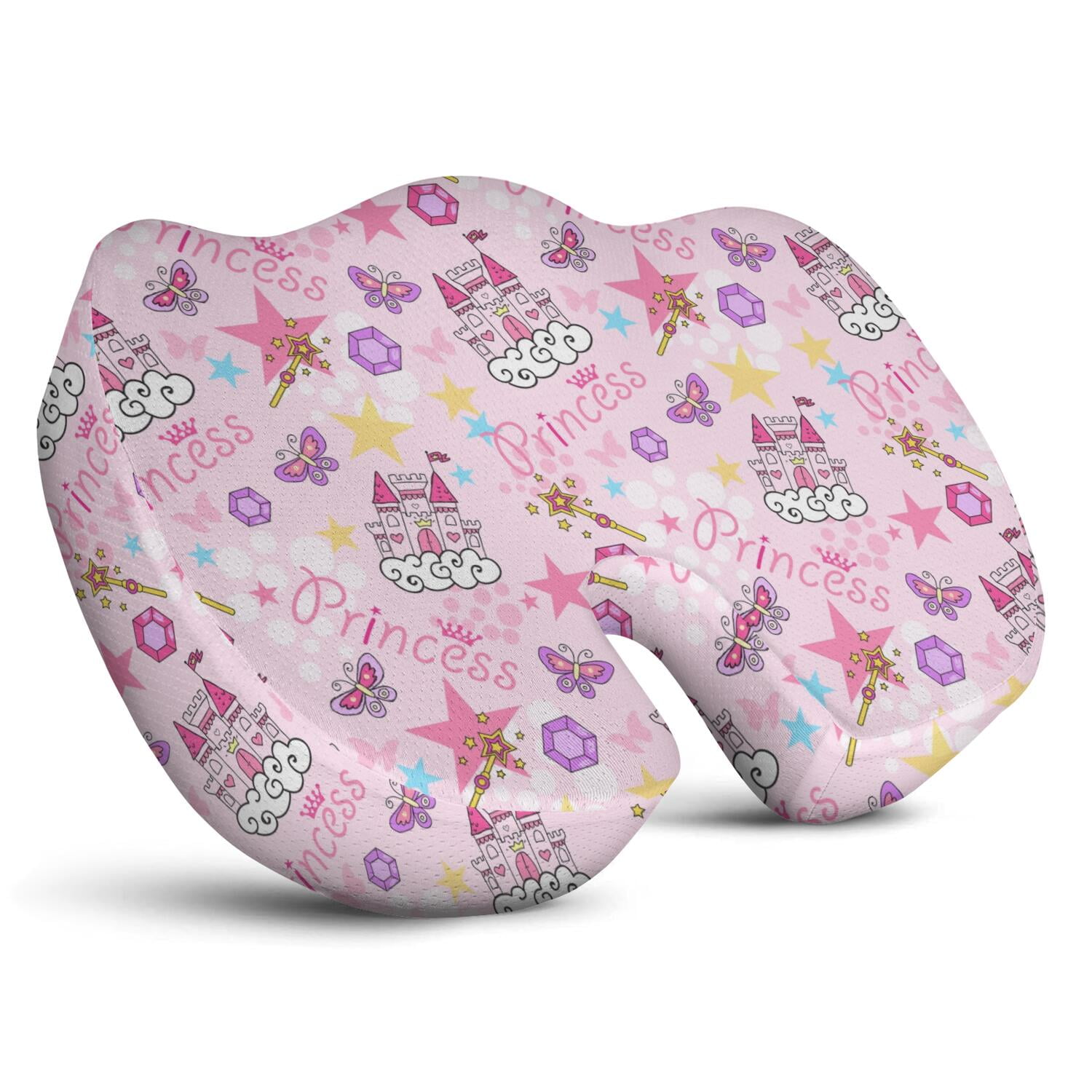 Premium Cartoon Pattern Memory Foam Seat Cushion Ergonomic Chair Pad ...