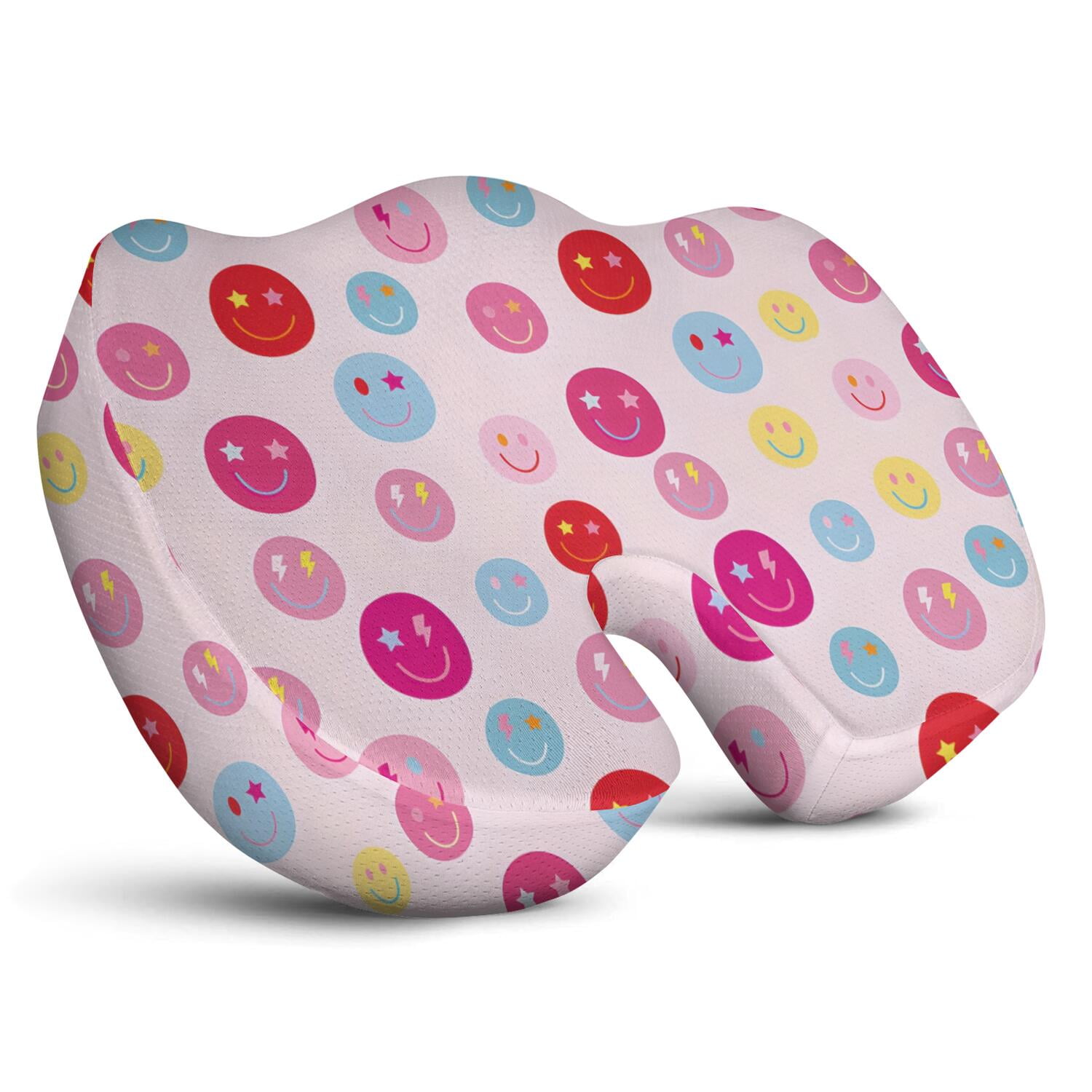 Premium Cartoon Pattern Memory Foam Seat Cushion Ergonomic Chair Pad ...