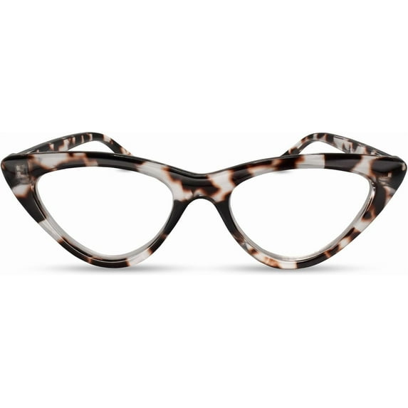 Premium Cat Eye TR-90 Reading Glasses for Women – Narrow–Medium Fit ...