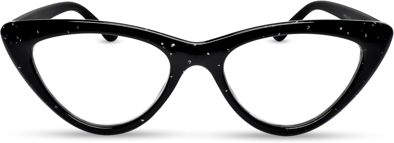 Premium Cat Eye TR-90 Reading Glasses for Women – Narrow–Medium Fit ...