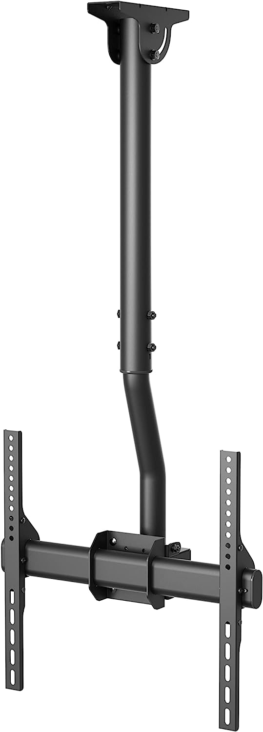 Premium Ceiling Hanging Swivel TV Mount Bracket for Flat/Curved ...