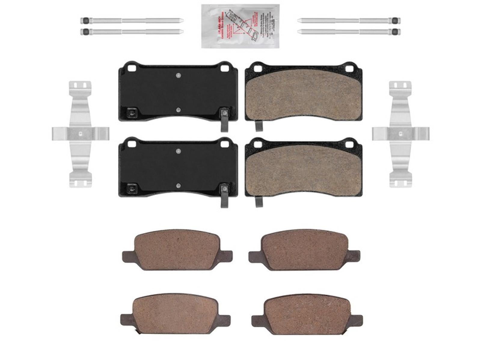 Premium Ceramic Disc Brake Pads for Tesla Model 3 2017-2023 & for Model ...