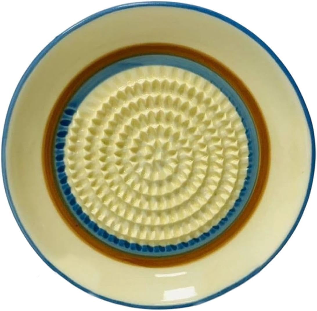 Premium Ceramic Garlic Grater Plate Modern Design Multipurpose For ...