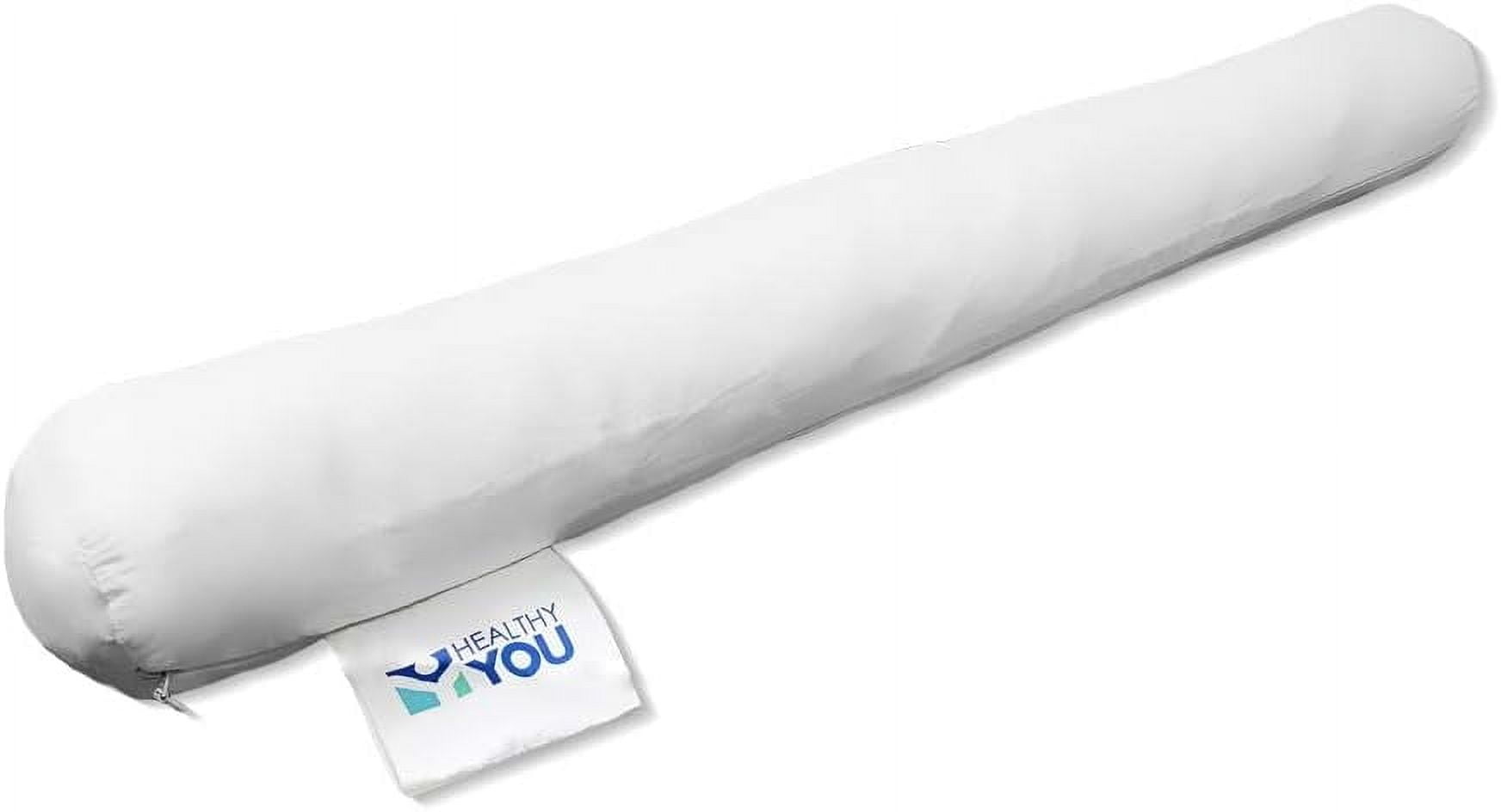 Premium Cervical Roll Pillow Insert with Shredded Memory Foam/Fiber Mix ...