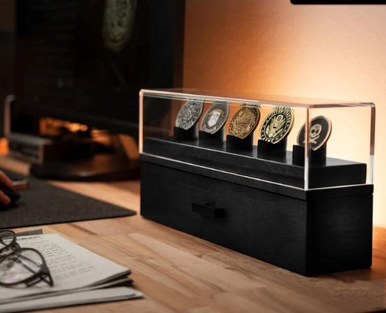 Premium Challenge Coin Display Case – Preserve The Memories with The ...