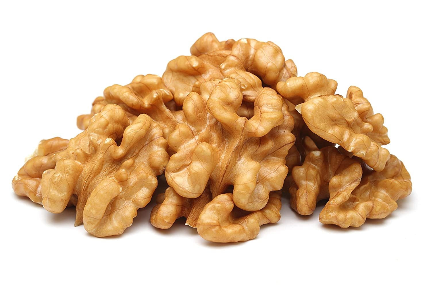 Premium Chandler Raw Walnuts Halves by Its Delish, 8 Oz Bag Shelled ...