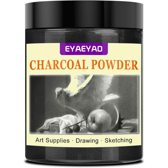 Premium Charcoal Powder for Drawing and Art, Drawing Charcoal for ...