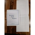 Premium Check Registers For Deskbook Checks, Size: 6 3/8 X 8 1/4 ...