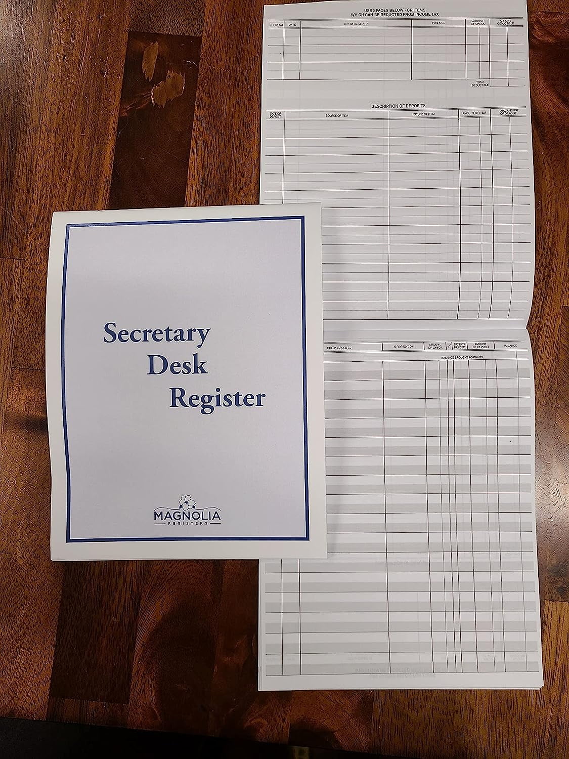 Premium Check for Deskbook Checks, Size: 6 3/8 x 8 1/4, Secretary Desk ...