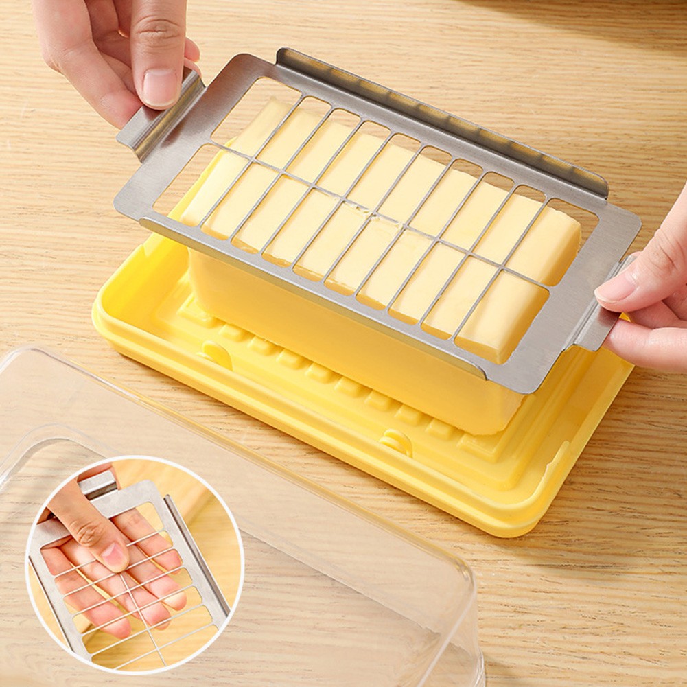 Premium Cheese Container Butter Box: Locks In for Freshness, Easy To ...