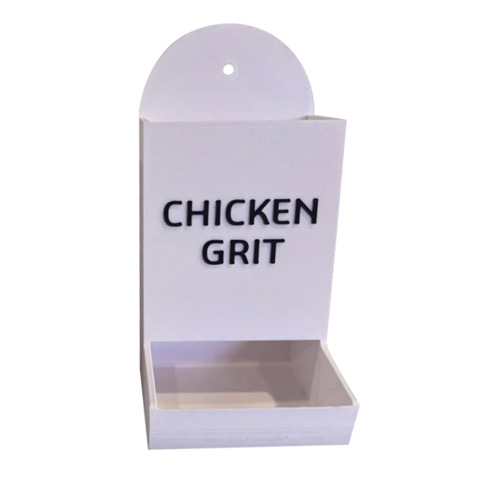 Chicken Grit Feeder - Hanging Oyster Shell Dispenser with No-Spill ...
