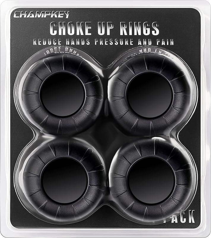 Premium Choke Up Rings 4 Pack | Reduced Hands Pain and Pressure ...