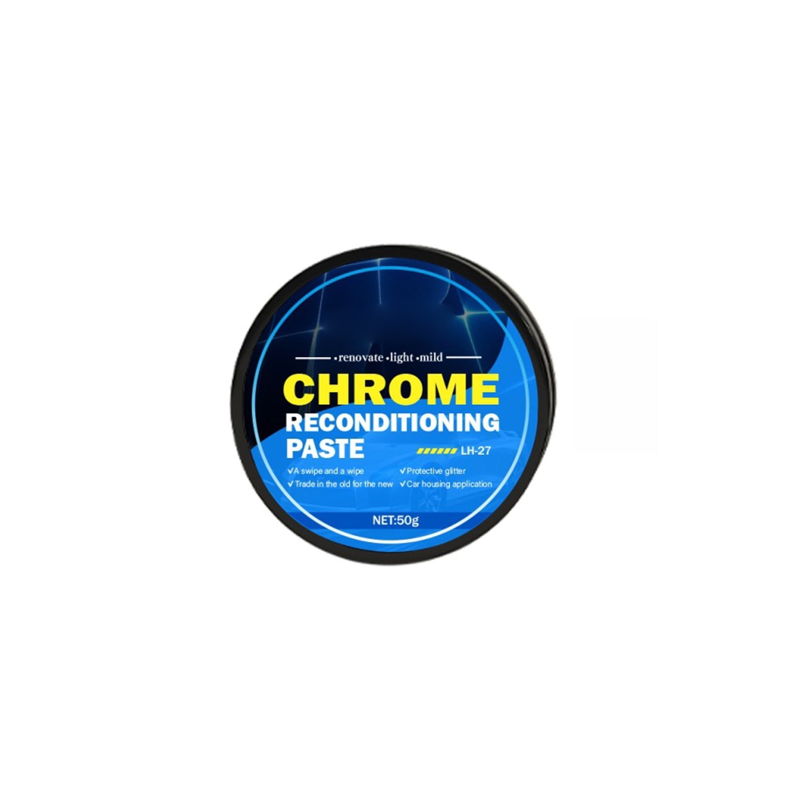Premium Chrome Metal Polishing Paste with Nano Ceramic Coating ...