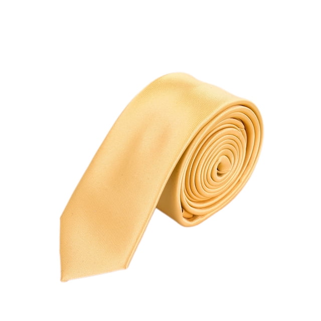 Premium Classic Solid Color 2" Skinny Necktie Neck Tie - Walmart ...