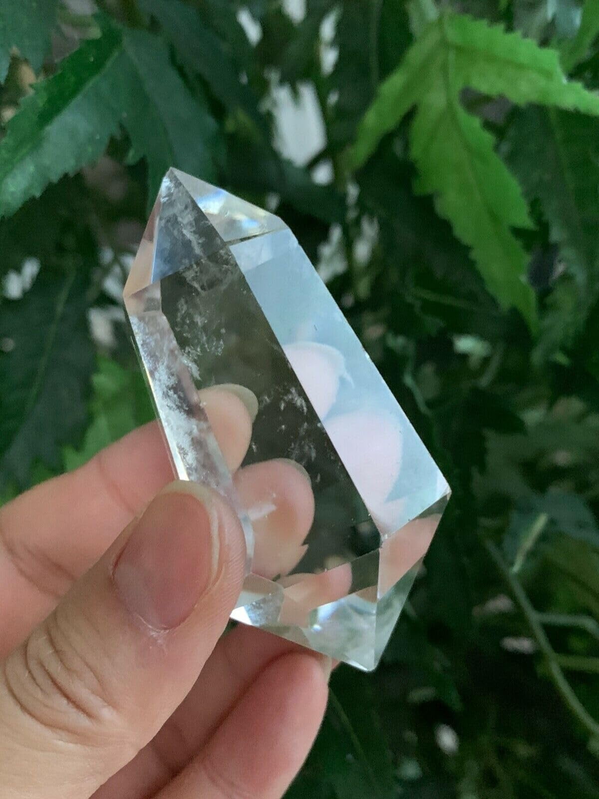 Premium Clear Quartz Six-Sided Polished Double Terminated Points (4-5 ...