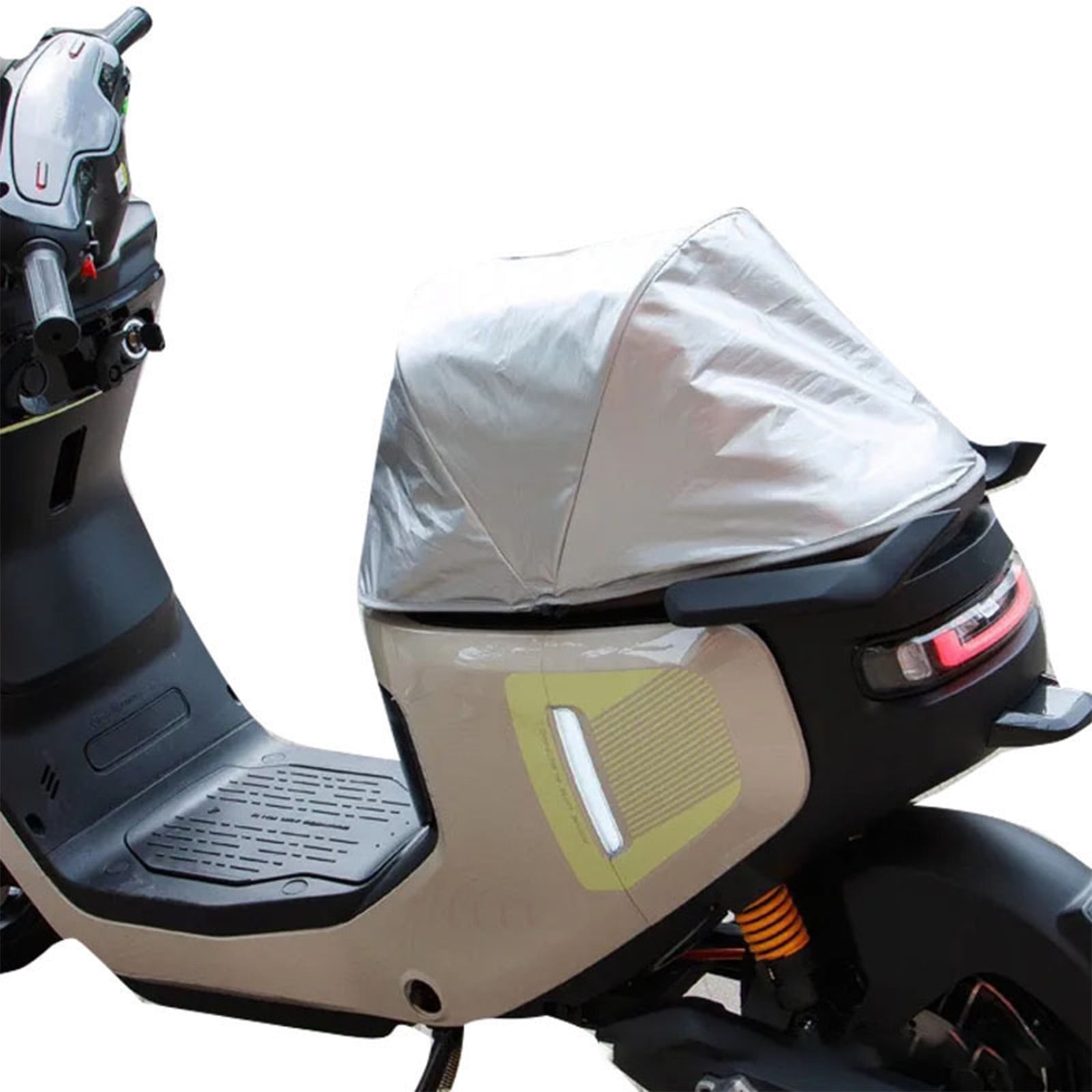 Premium Cloth Motorcycle Seat Cover - Universal Fit Sun Protection for ...