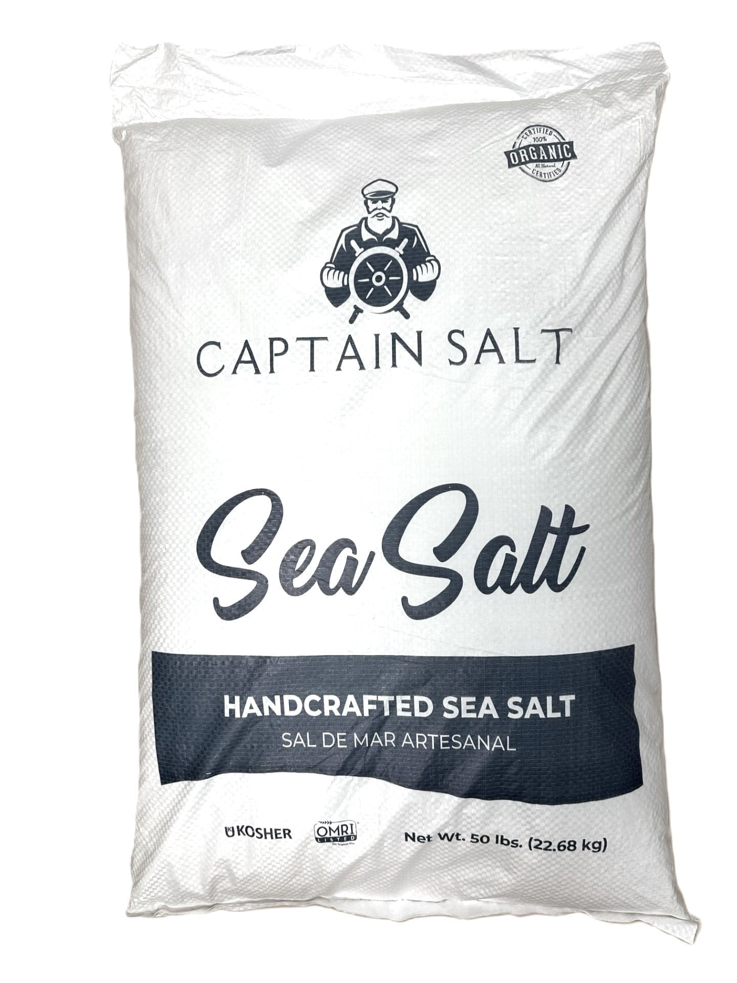 Captain Salt Colima Sea Salt, Kosher, Coarse, 82+ Minerals, 50 Pounds ...