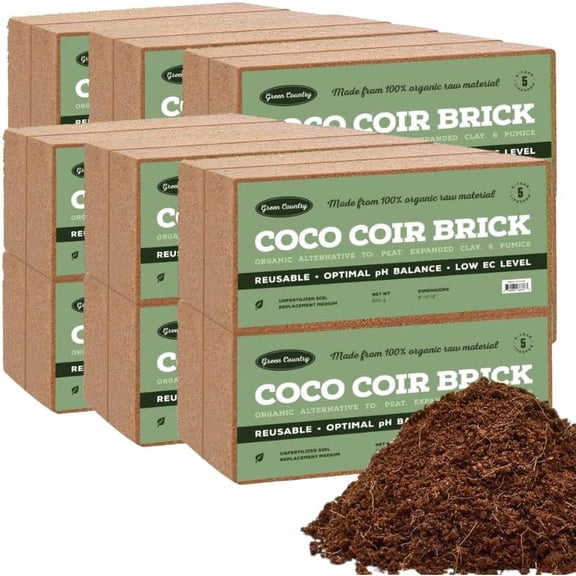 Shop Coco Coir Bricks for Gardening and Planting in Patio Garden