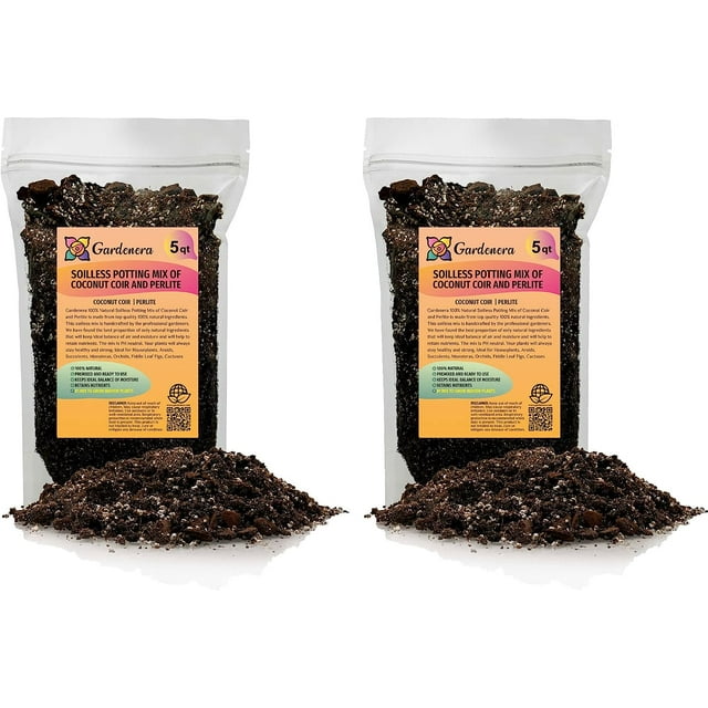 ⭐ Premium Coco Coir and Perlite Potting Mix, Soil for Maximum Plant ...