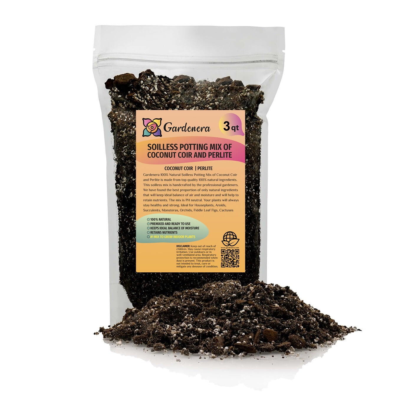 ⭐ Premium Coco Coir and Perlite Potting Mix, Soil for Maximum Plant ...