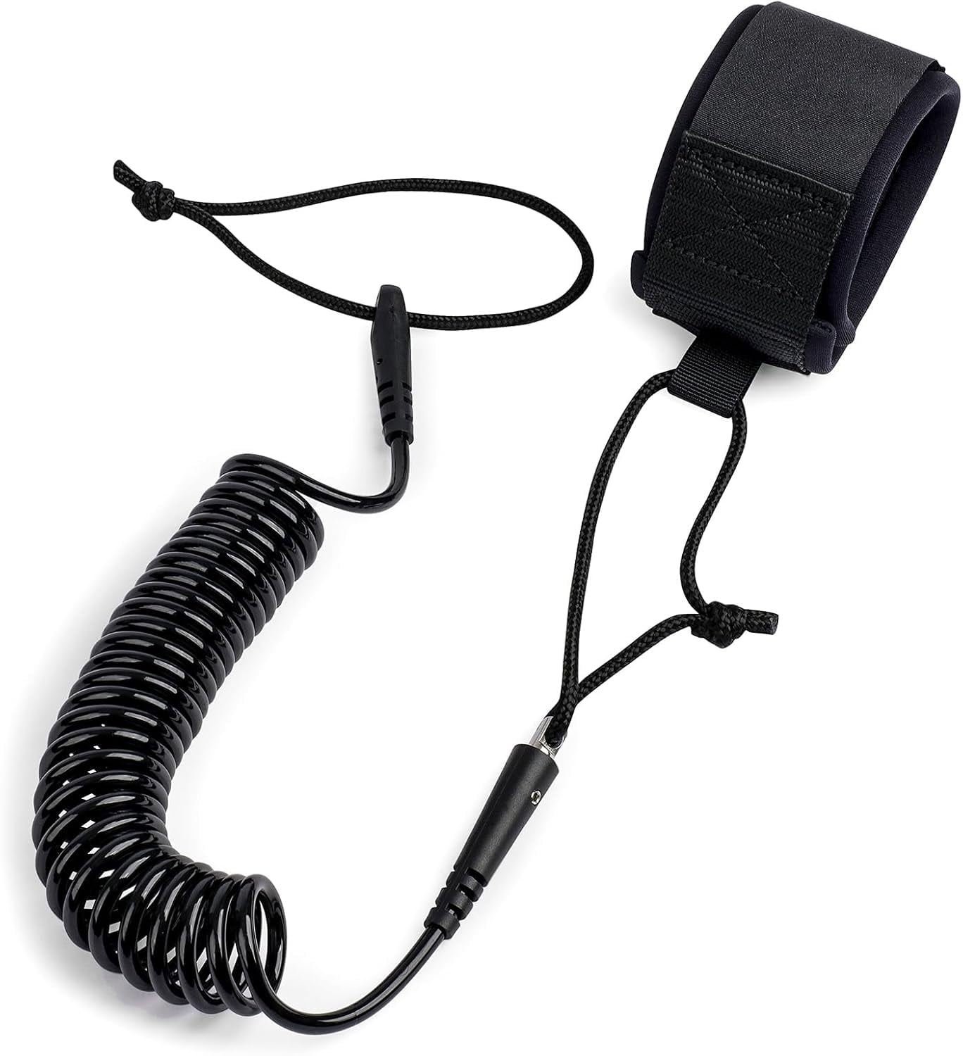Premium Coil SUP Leash, 10 ft Coiled Paddle Board Leashes, 7.2mm Thick ...