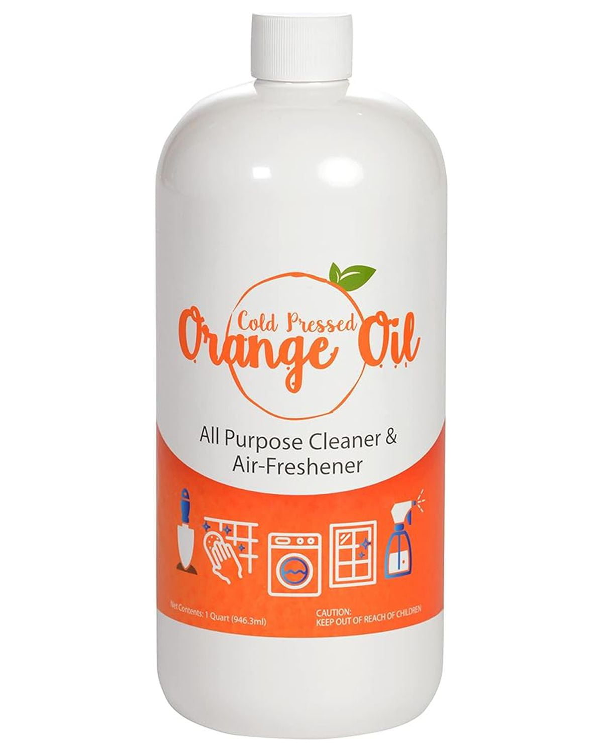 Premium Cold Pressed Orange Oil Concentrate- 32 oz (D-Limonene ...