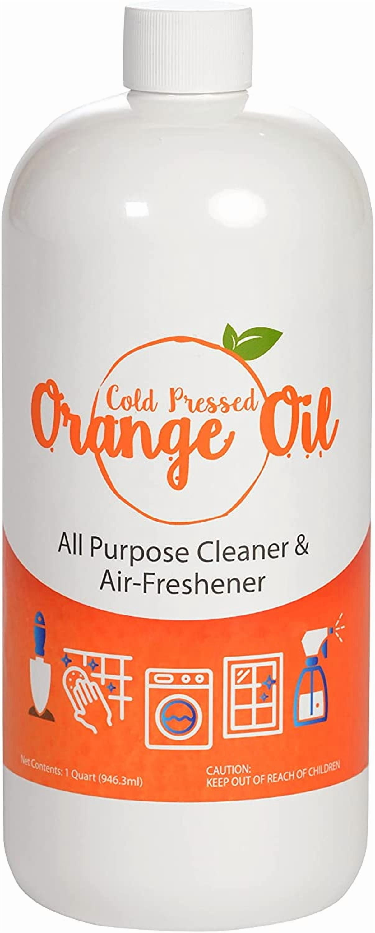 Premium Cold Pressed Orange Oil Concentrate- 32 oz (with D-Limonene ...