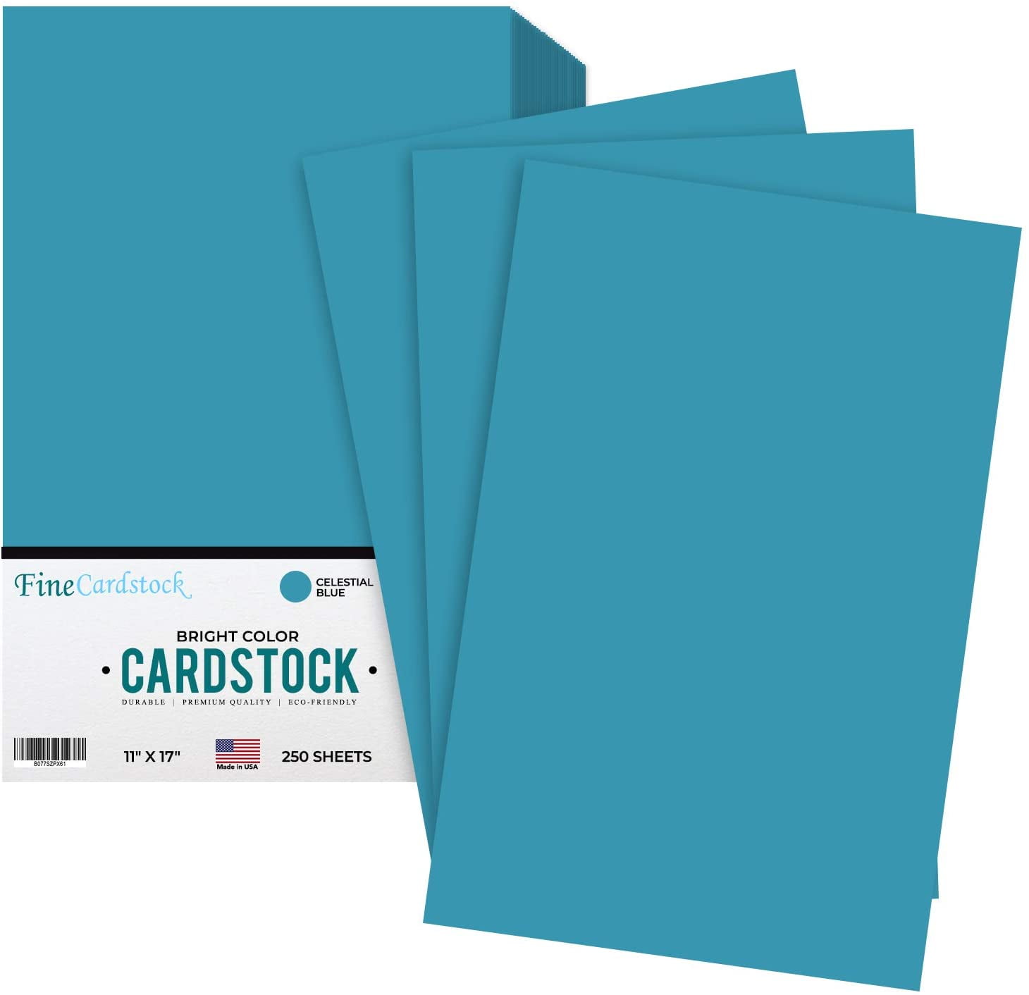Premium Color Card Stock Paper | 250 Per Pack | Superior Thick 65-lb ...