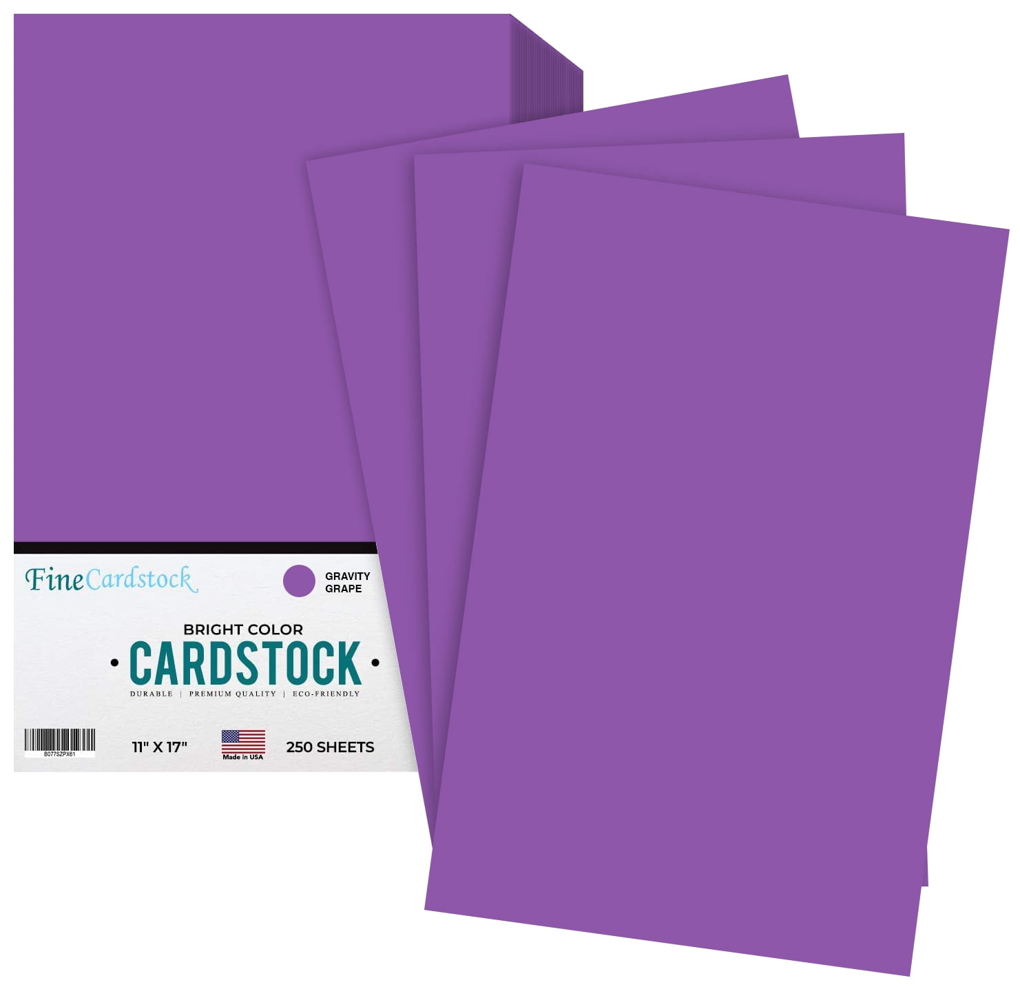 Premium Color Card Stock Paper | 250 Per Pack | Superior Thick 65-lb ...