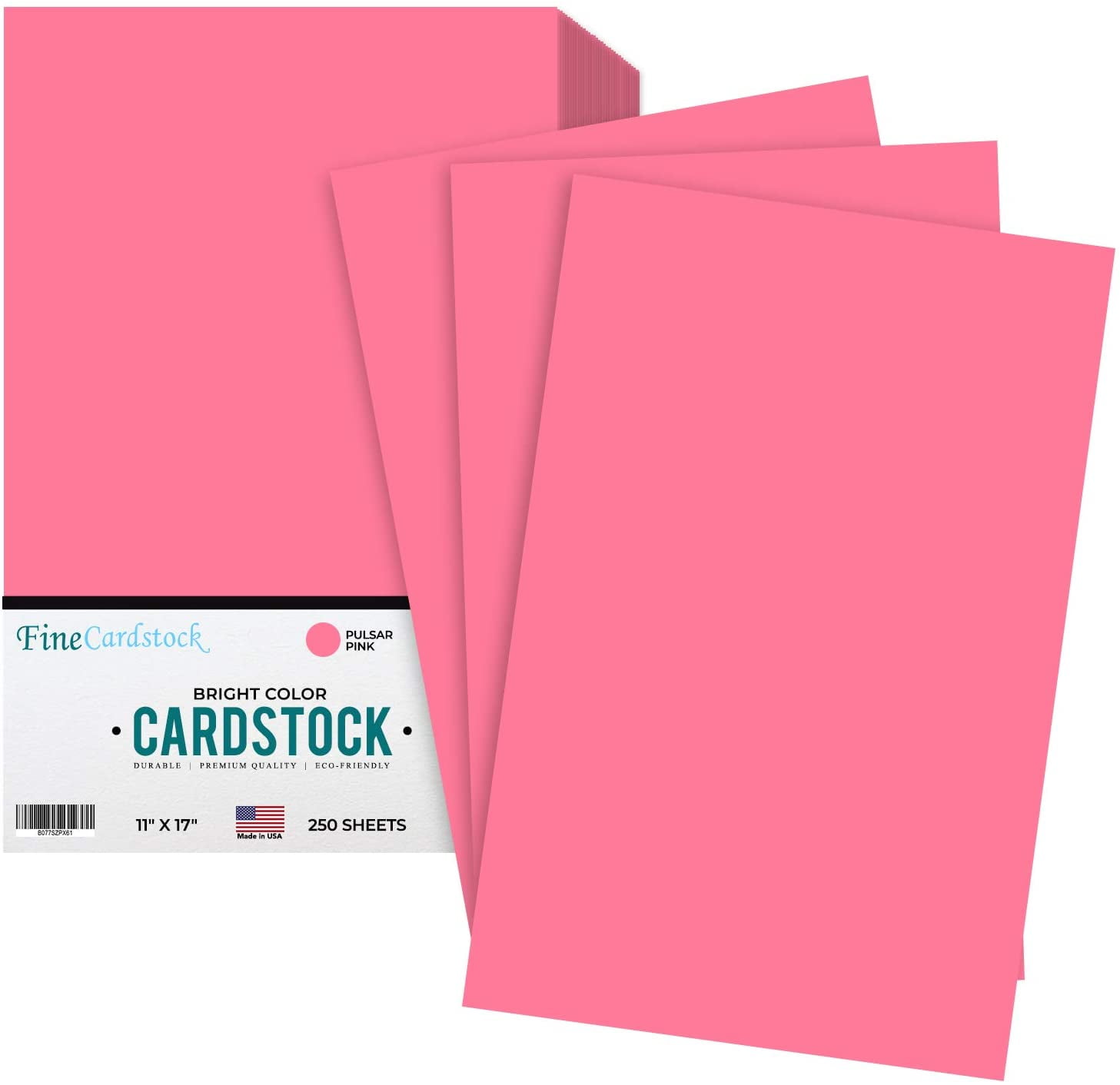 Premium Color Card Stock Paper | 250 Per Pack | Superior Thick 65-lb ...