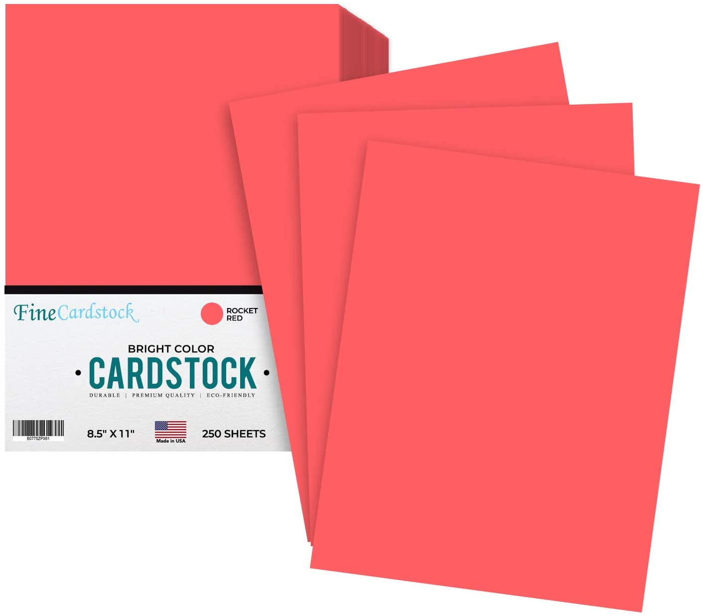 Premium Color Card Stock Paper | 250 Per Pack | Superior Thick 65-lb ...