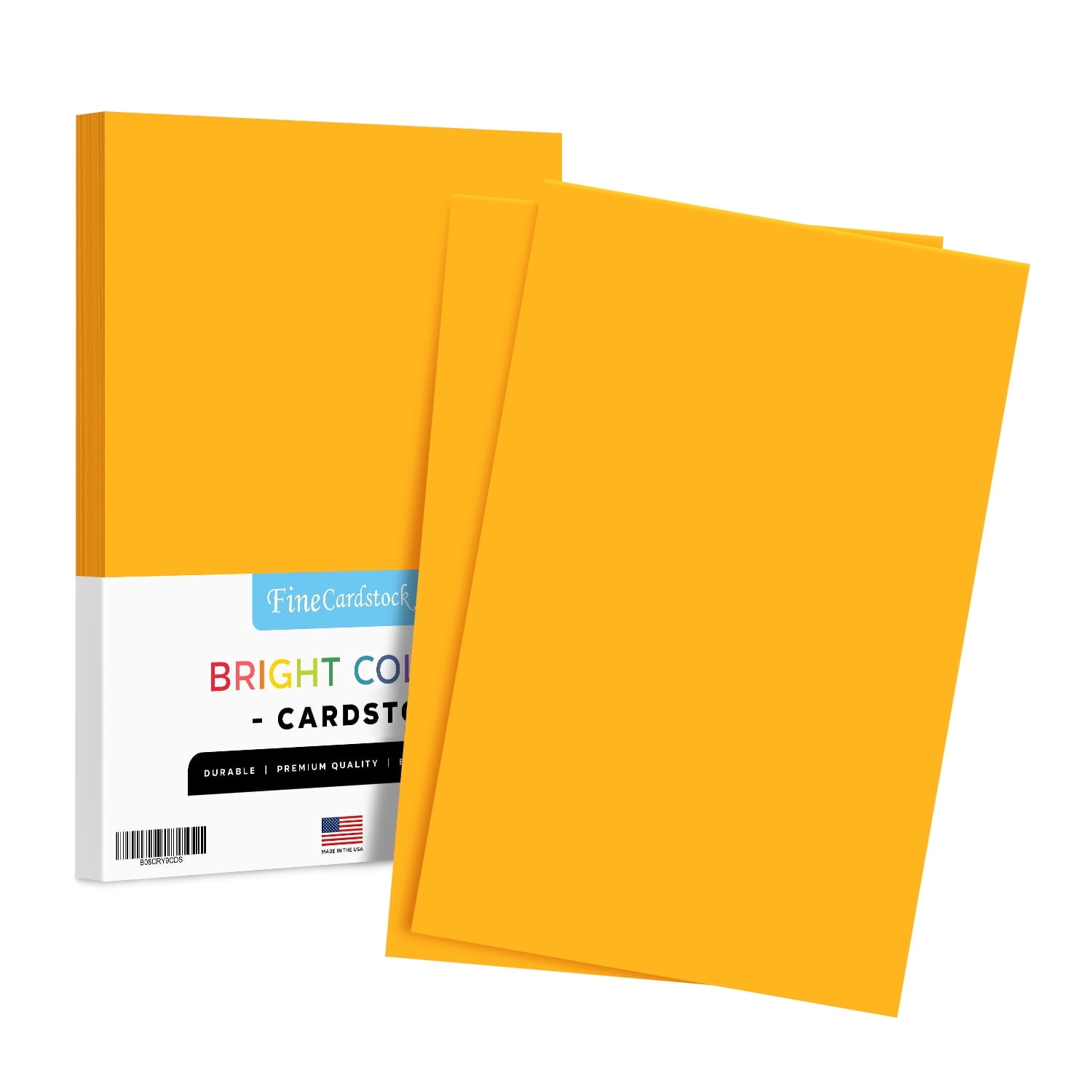 Premium Color Card Stock Paper | 50 Per Pack | Superior Thick 65-lb ...